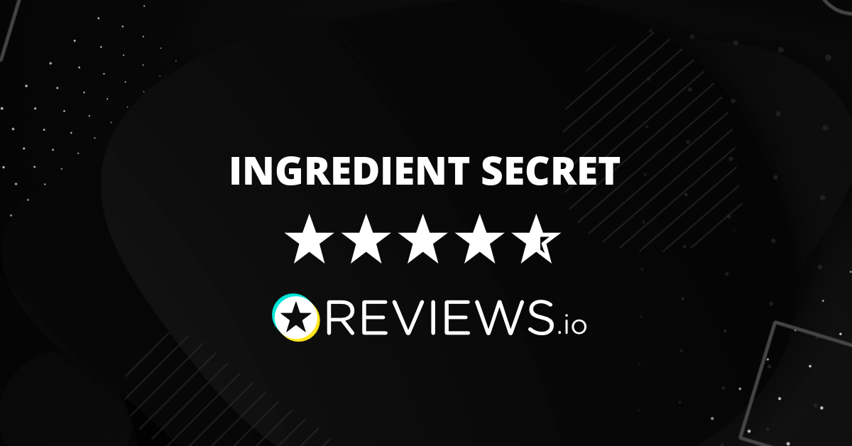 Avis INGREDIENT SECRET - Lisez les avis sur Ingredientsecret.com avant ...