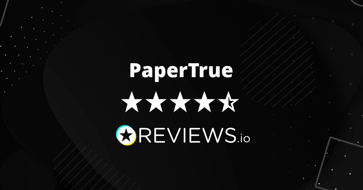 PaperTrue Reviews - Read 2,380 Genuine Customer Reviews | www.papertrue.com