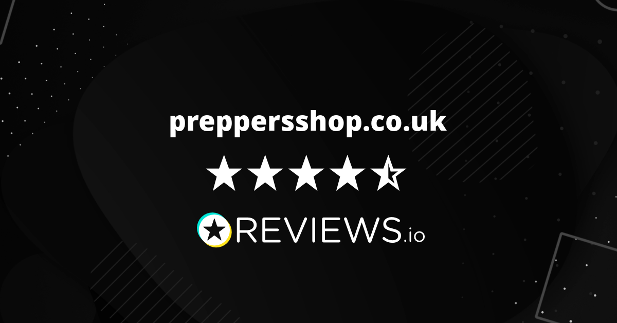 Preppers Shop UK Reviews - Read 1,158 Genuine Customer Reviews ...