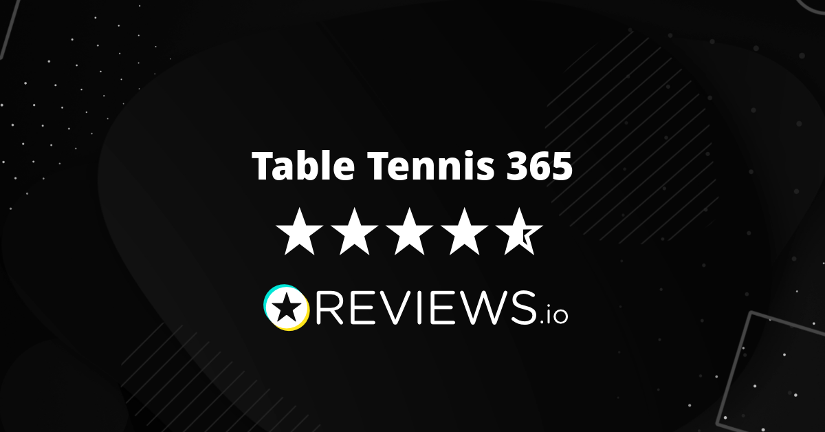 Table Tennis 365 Reviews - Read 121 Genuine Customer Reviews | www ...